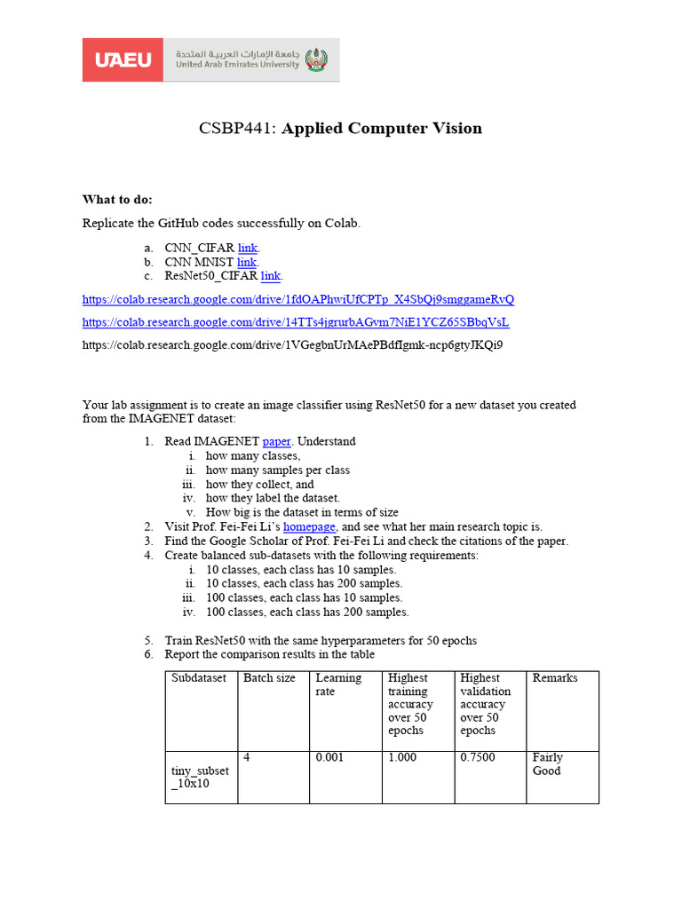 ASG4_CNN | PDF | Software Engineering | Machine Learning