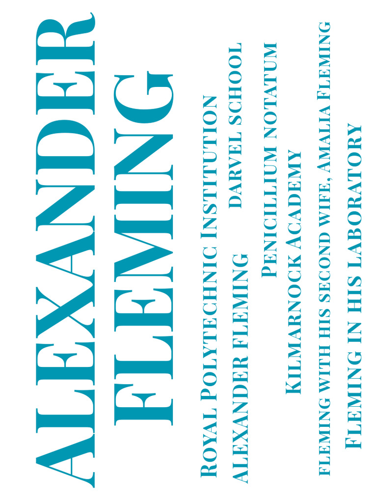 Alexander Fleming: Life and Discoveries | PDF