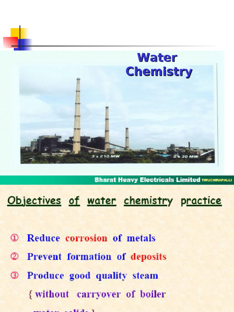 Power-Plant-Chemistry, Water and Steam Chemistry | PDF | Sodium ...