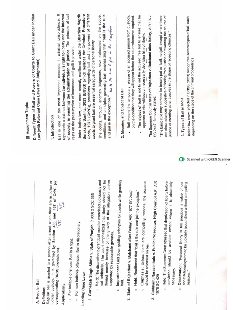 Ronny BNSS Assignment No 2 For Reference | PDF