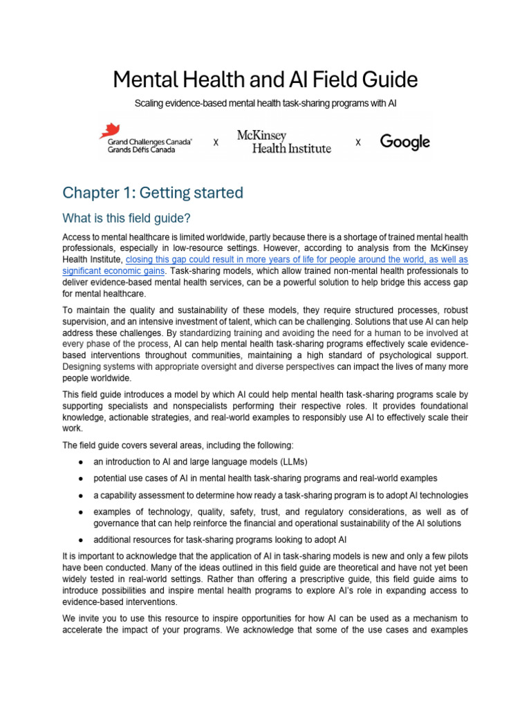 03. MH and AI - Fieldguide | PDF | Artificial Intelligence | Intelligence (AI) & Semantics