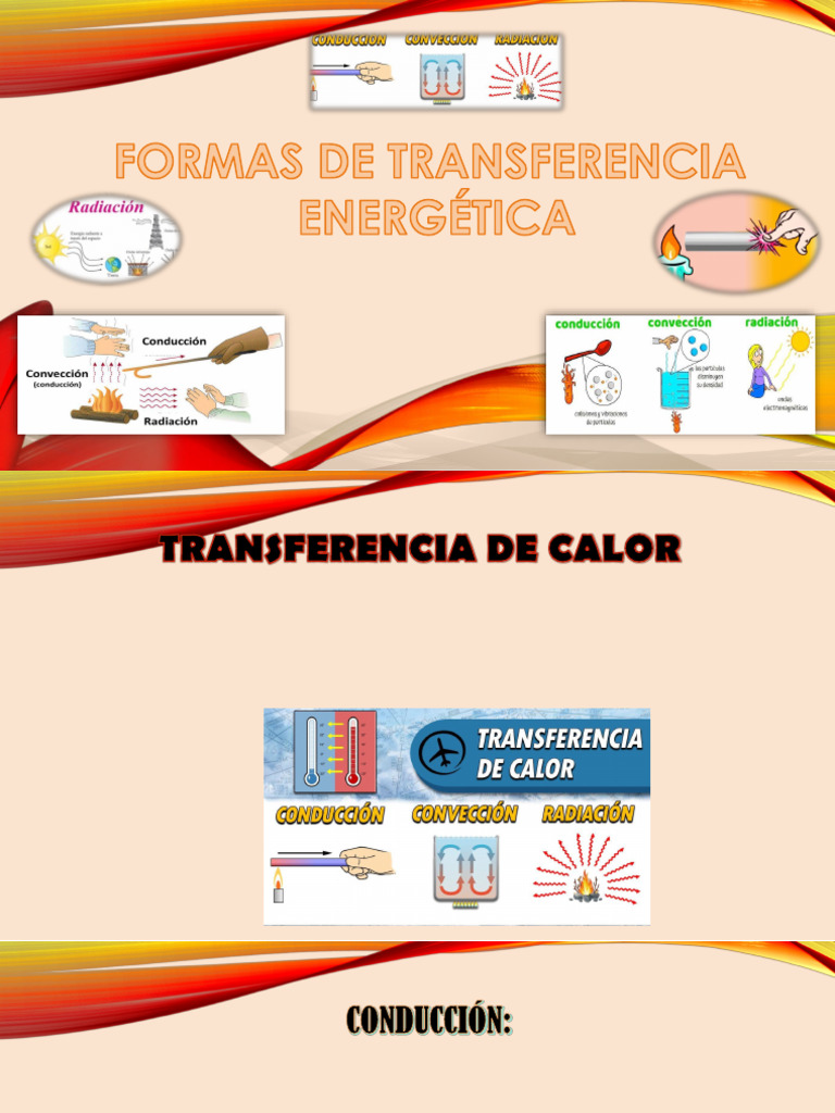 Transferencia Energetica | PDF | Conduccion termica | Radiación