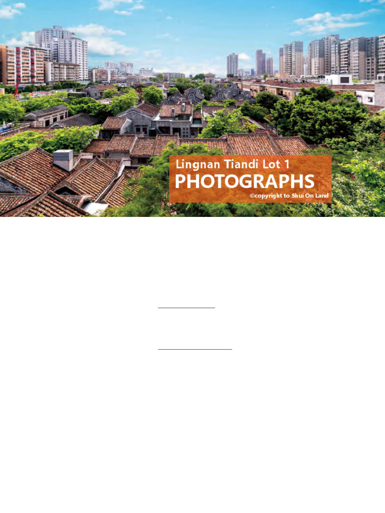 Photographs - Lingnan Tiandi Lot 1 | PDF