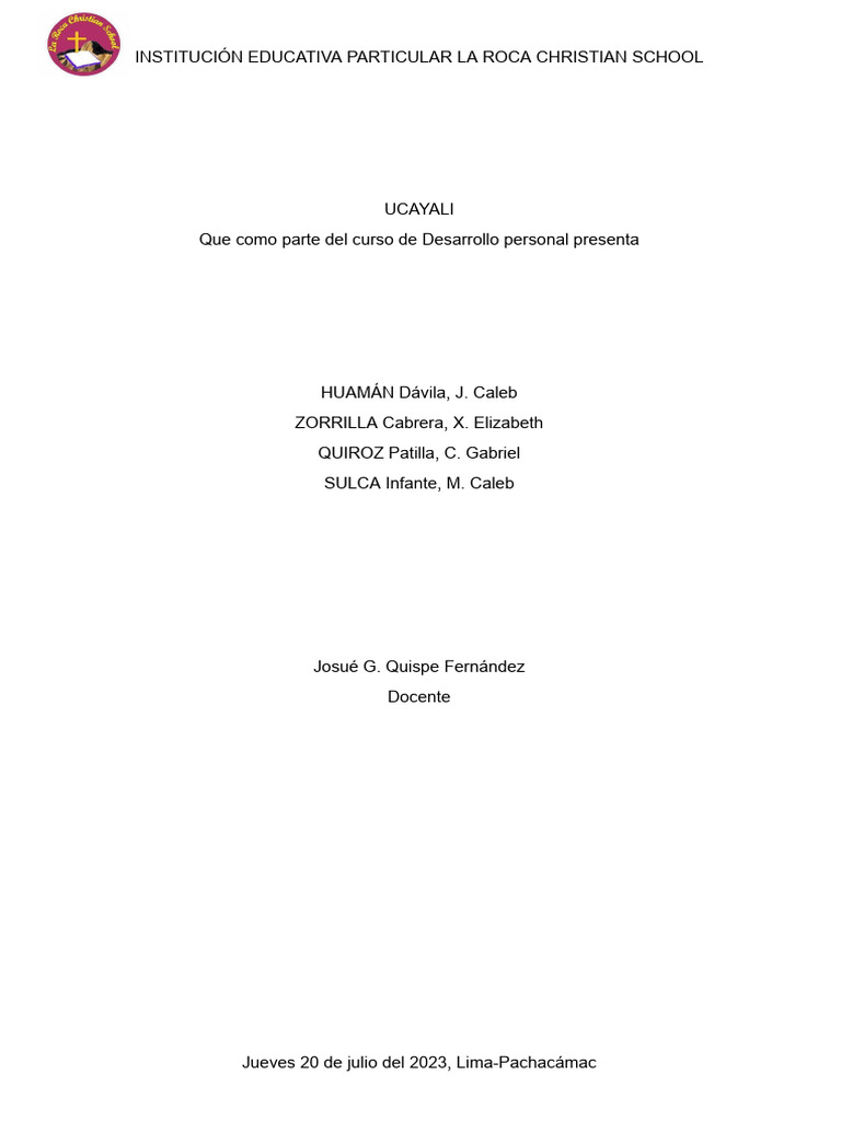 Monografia Departamento de Ucayali, Perú. | PDF | Bailes