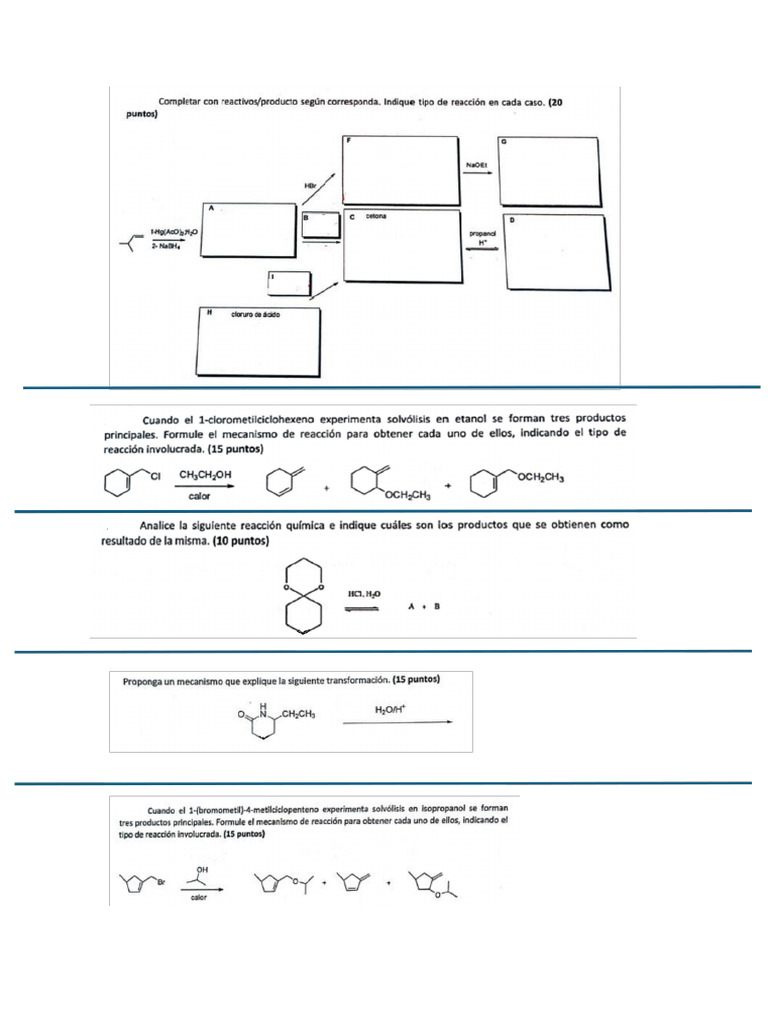 Ejercicios de Repaso | PDF