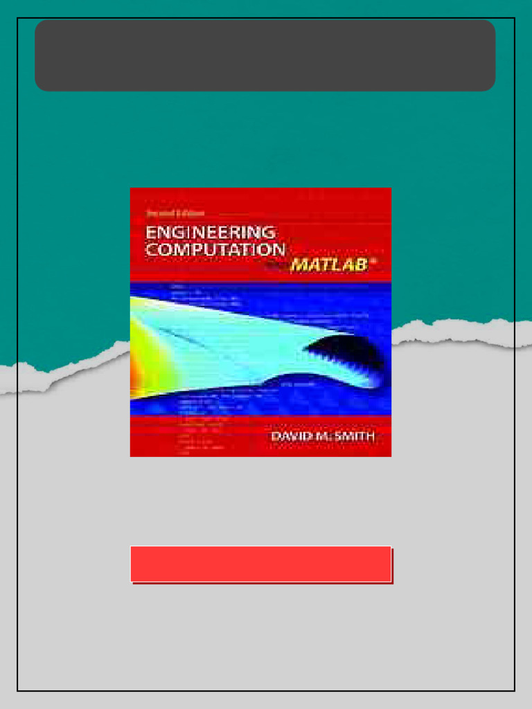 Engineering computation with MATLAB 2nd ed Edition David M Smith available all format | PDF