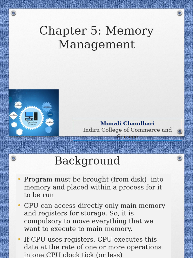 Memory Management Techniques Explained | PDF | Computer Data Storage ...