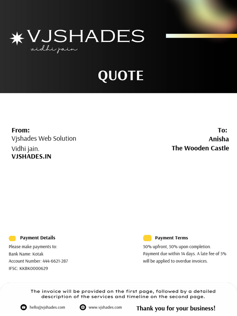 Anisha Invoice | PDF | Page Layout | Web Development