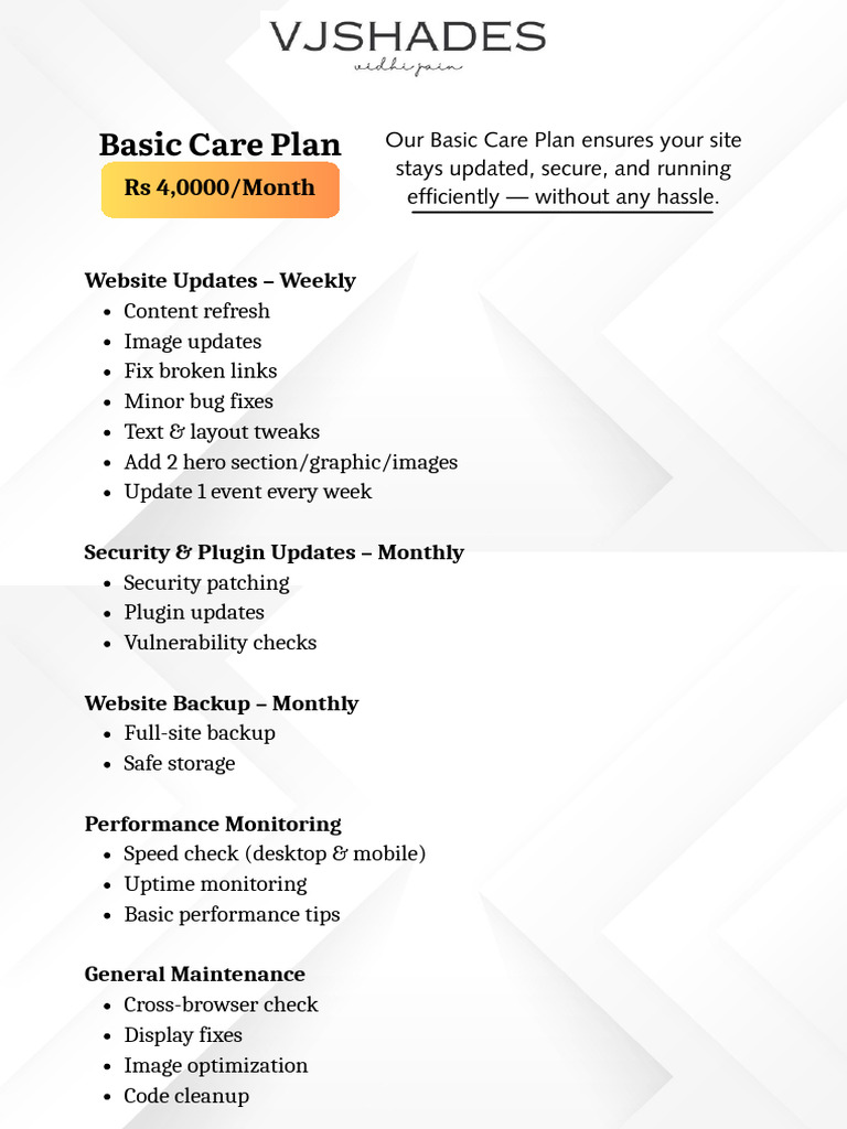 Basic Care Plan | PDF