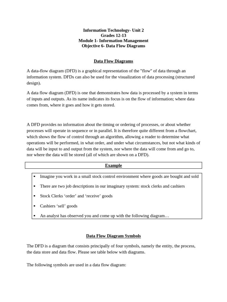 Data Flow Diagrams | PDF | Data | Conceptual Model