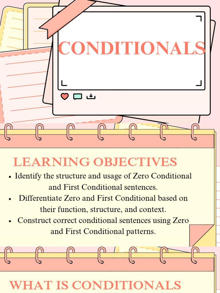 Zero+and+First+Conditional | PDF