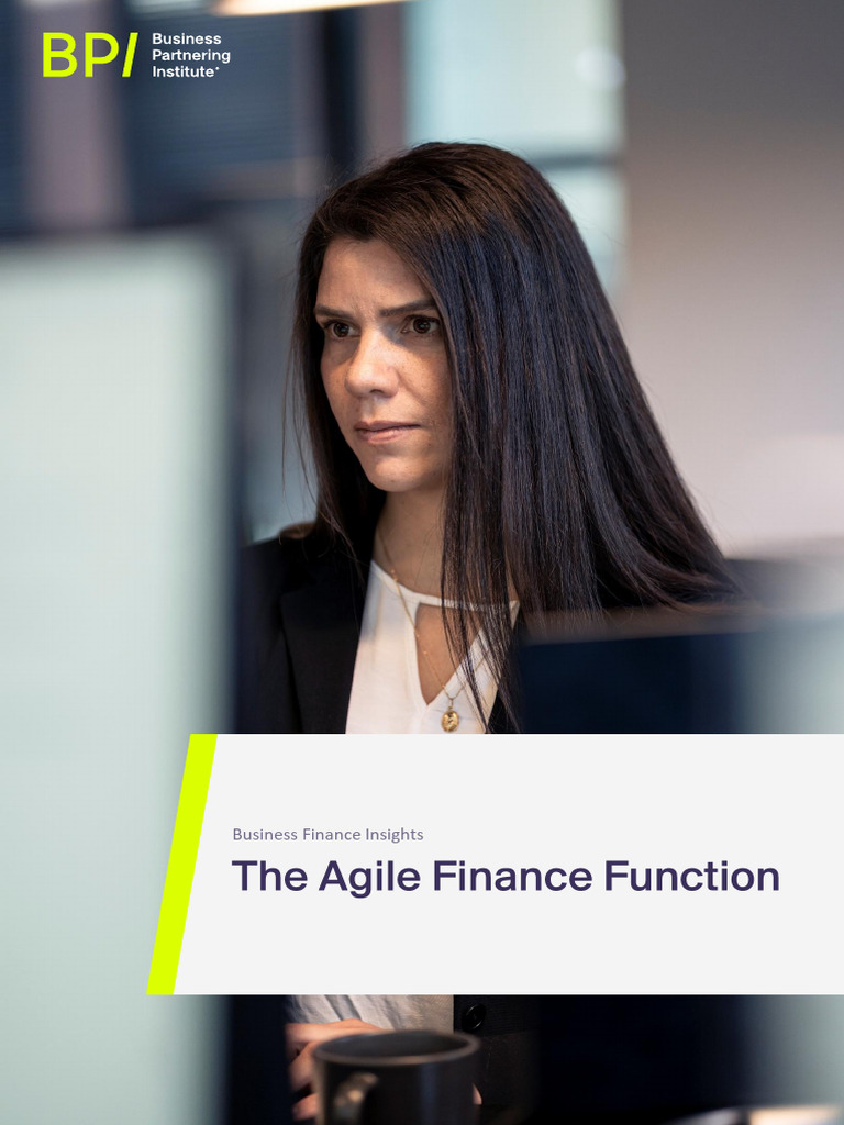 Agile Finance: Transforming Leadership | PDF | Agile Software ...