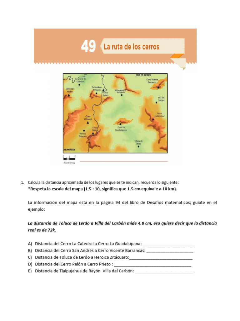 Escala Mapa | PDF