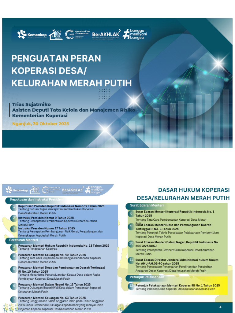 Nganjuk Bahan KMP KDMP | PDF