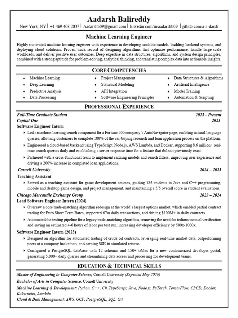A Adarsh Bali Reddy ML Resume | PDF | Machine Learning | Postgre Sql