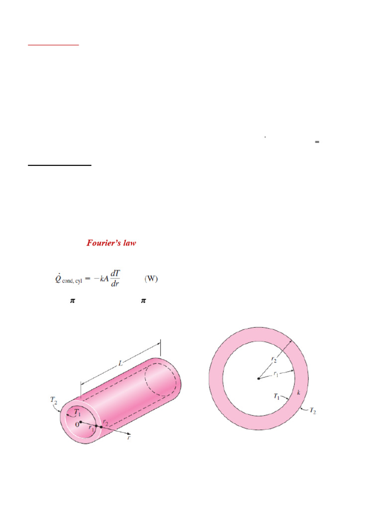Heat Transfer in Cylindrical and Spherical Shells | PDF | Thermal ...