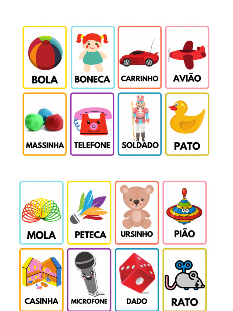 Jogo Da Memória - Rimas | PDF