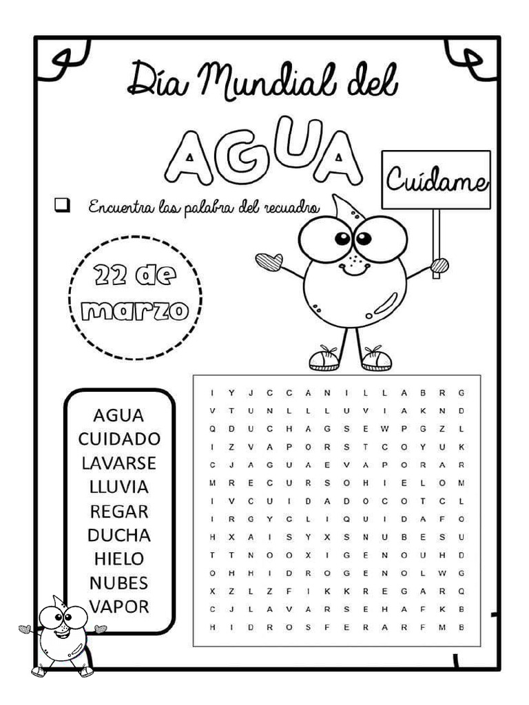 Comprension de Lectura Dia Mundial Del Agua 02 | PDF
