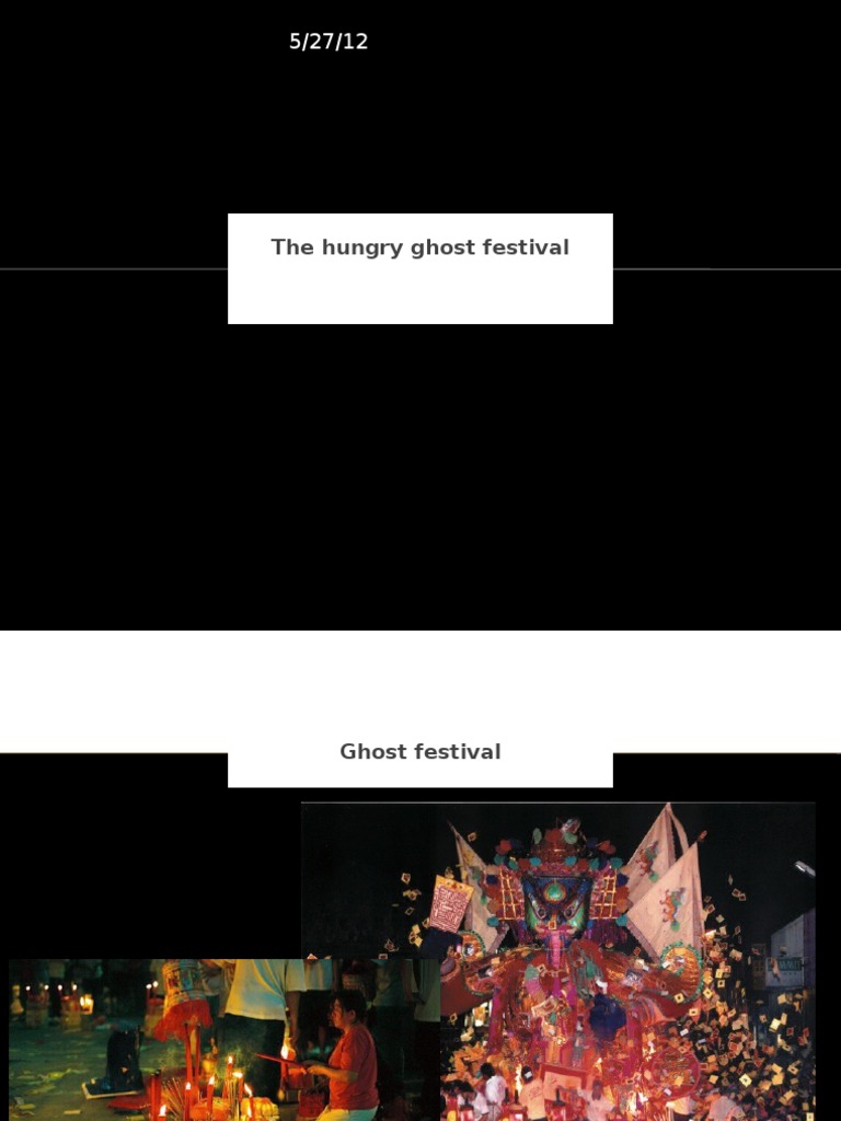 Thailand's Hungry Ghost Festival Overview | PDF | Cooking, Food & Wine