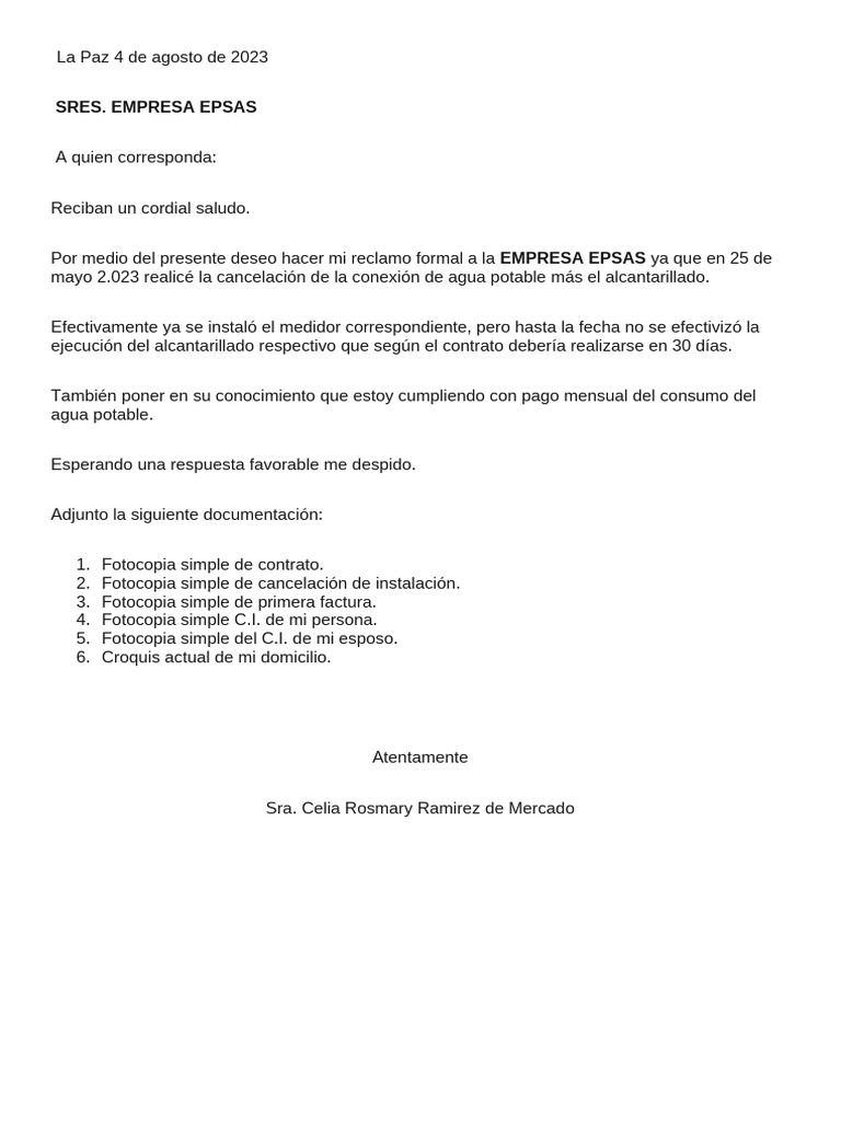 Documento EPSAS | PDF