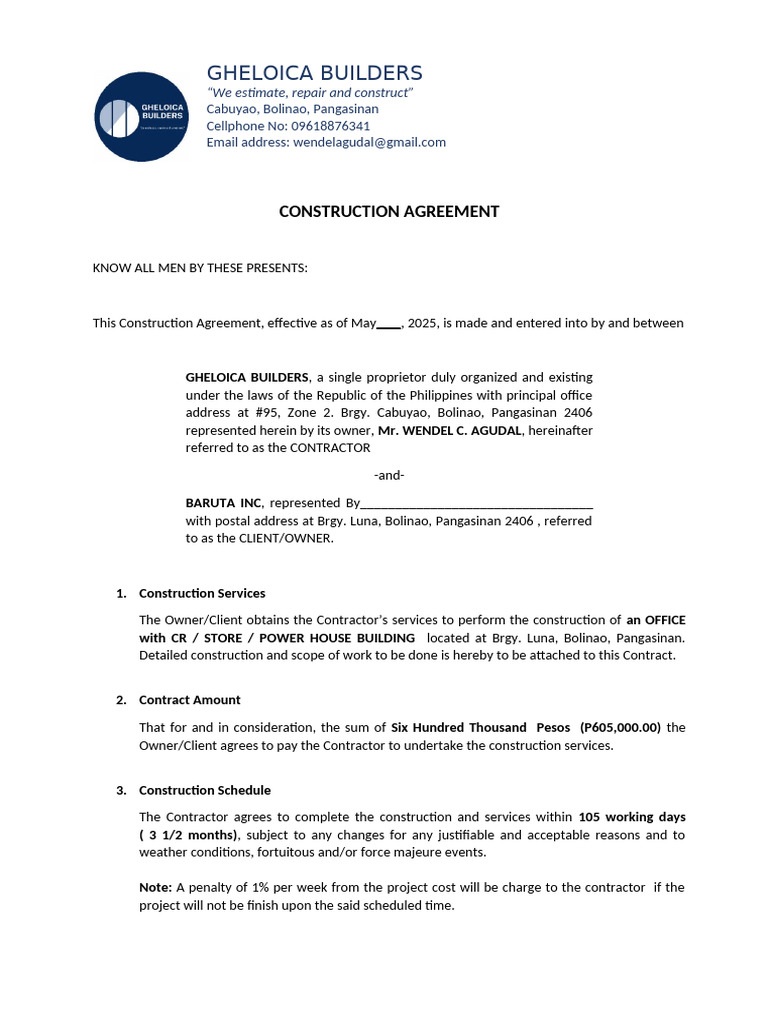 Contract OFFICE Final | PDF | Private Law | Common Law