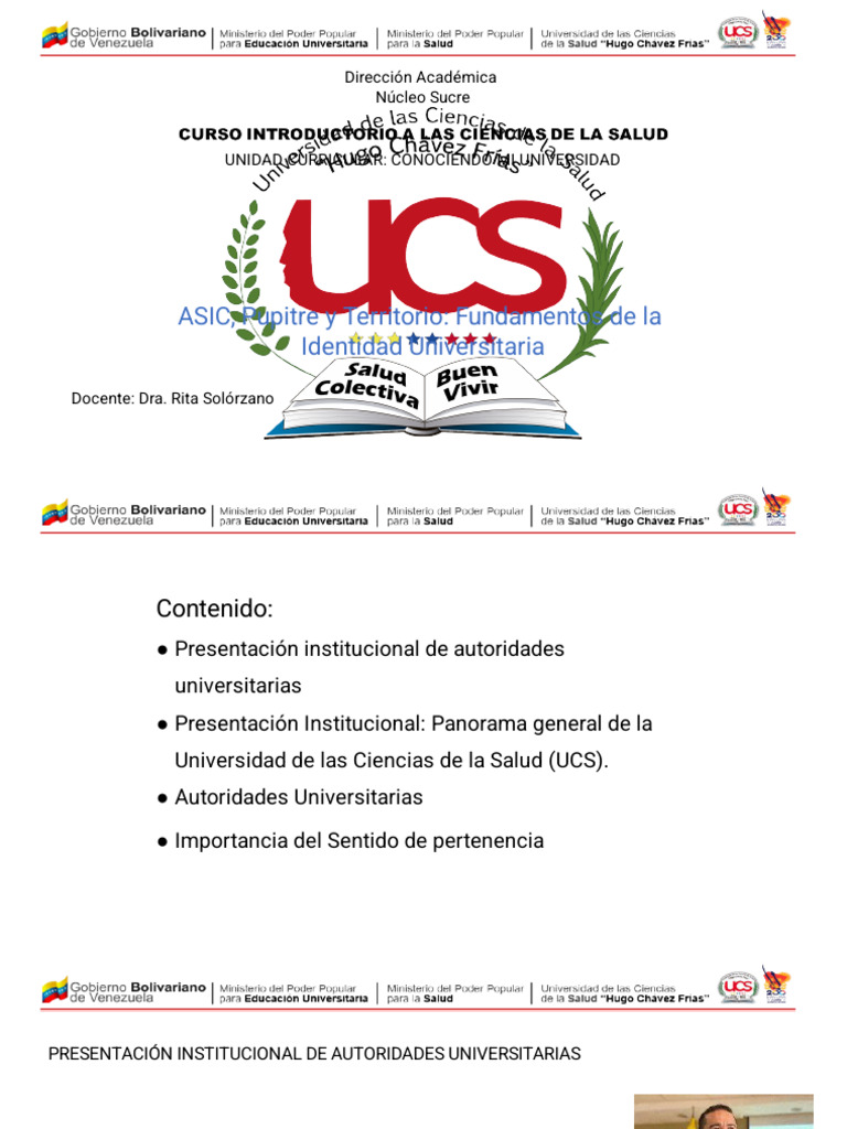 Autoridades y Estructura UCS Sucre | PDF | Regulación | Venezuela