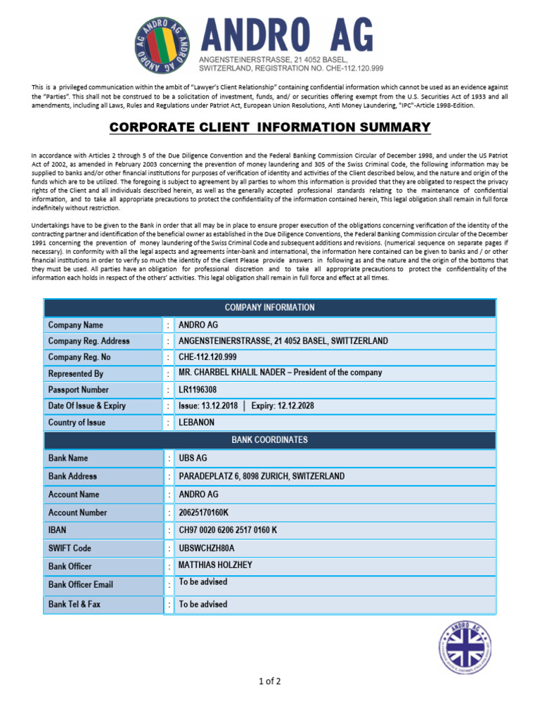 CIS - Andro AG 2023 (2) | PDF | Justice | Crime & Violence