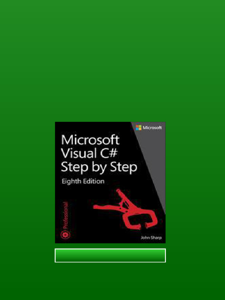 Microsoft Visual C Step By Step Developer Reference Sharp John Chenjin5com online reading | PDF
