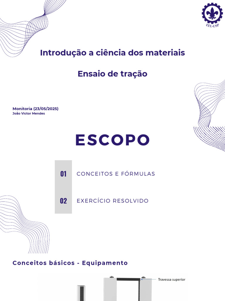 Ensaio de Tração: Conceitos e Fórmulas | PDF | Módulo de Young ...
