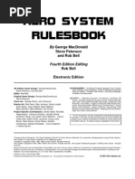 Champions 4th Edition Character Sheet | Leisure Activities | Tabletop Games