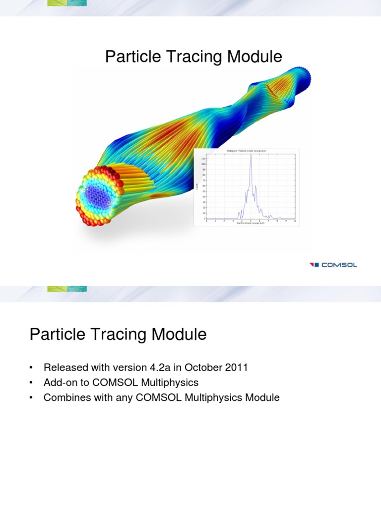 Particle Tracing Module COMSOL | PDF | Lagrangian Mechanics | Classical Mechanics