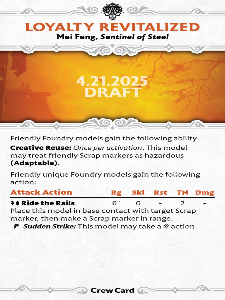 M4E Stat-Cards Foundry DRAFT 4.21.2025 | PDF | Materials | Metals