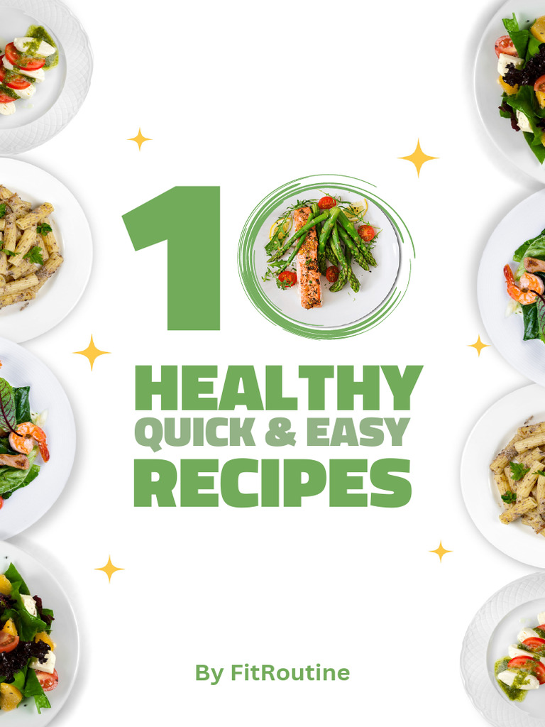 Quick & Easy Healthy Recipes Guide | PDF | Curry | Cooking