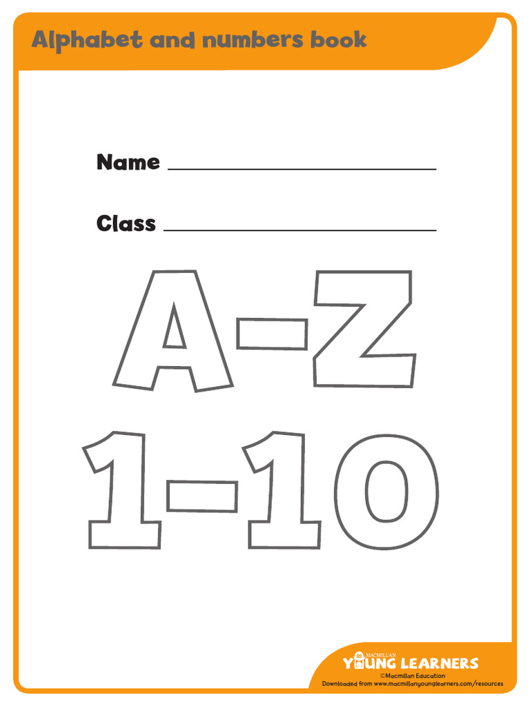A-Z-Alphabet-Book-and-1-10 Livro de alfabeto | PDF | Vision | Image ...