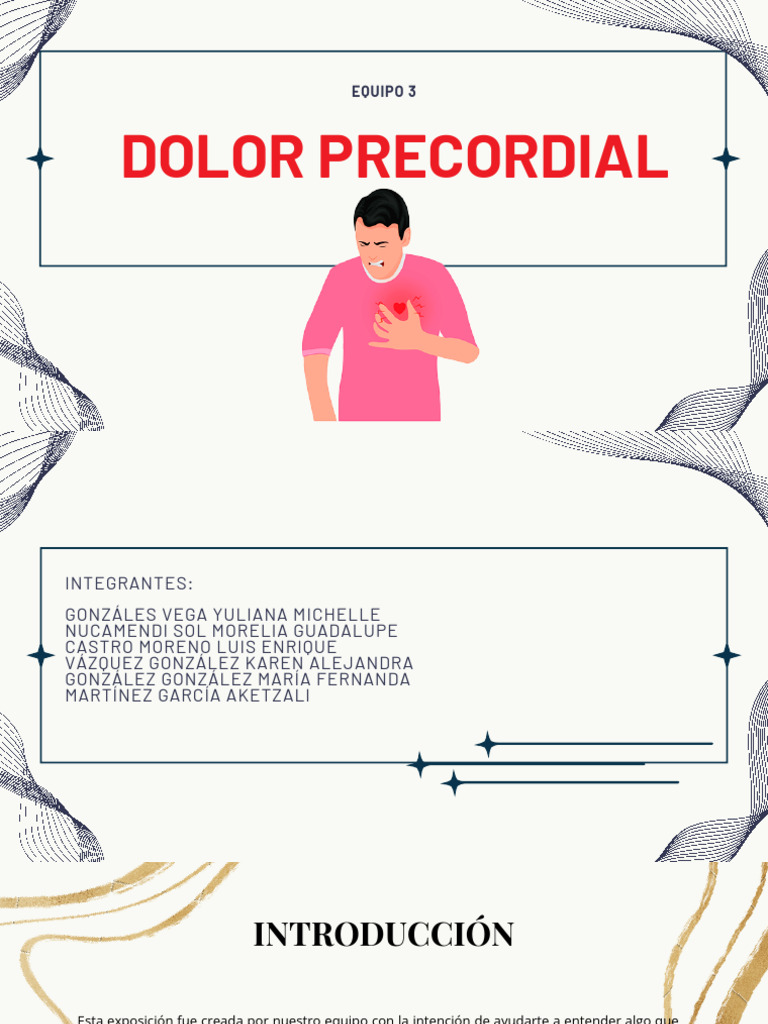 Dolor Precordial | PDF | Infarto de miocardio | Corazón