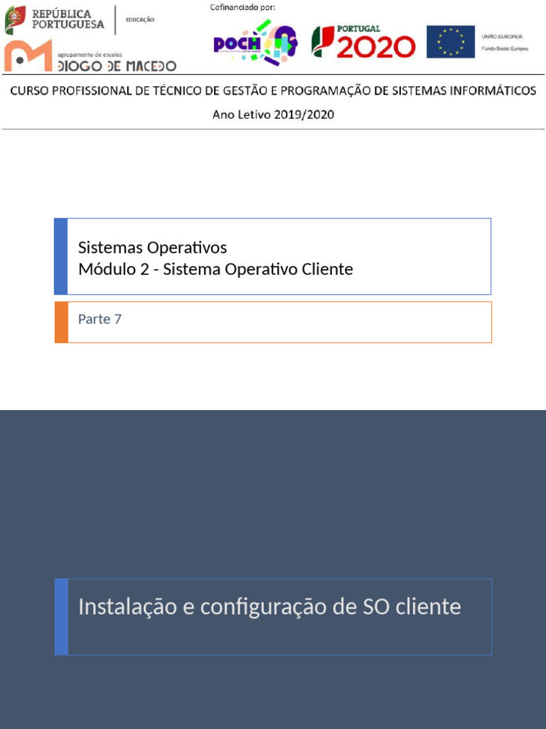 SO_M2_parte7 | PDF | Microsoft Windows | Sistema operacional