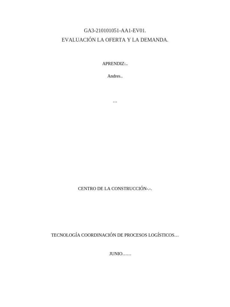 Oferta y Demanda,,,Fi | PDF | Mercado (economía) | Oferta (economía)
