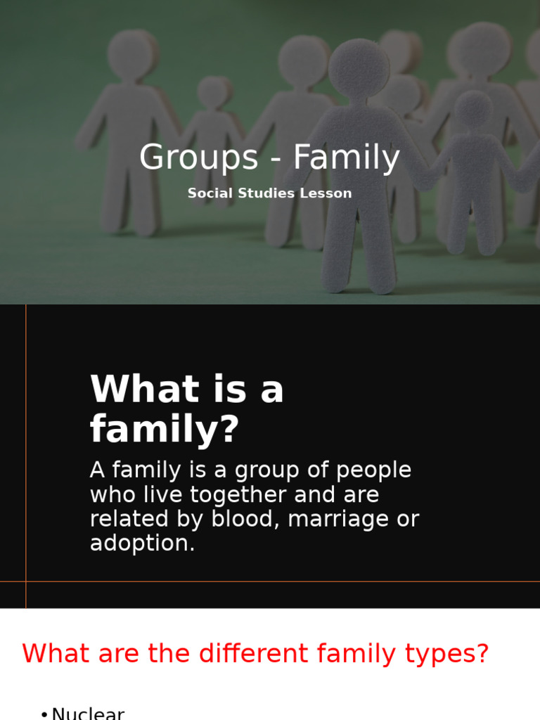 Family - Social Studies | PDF