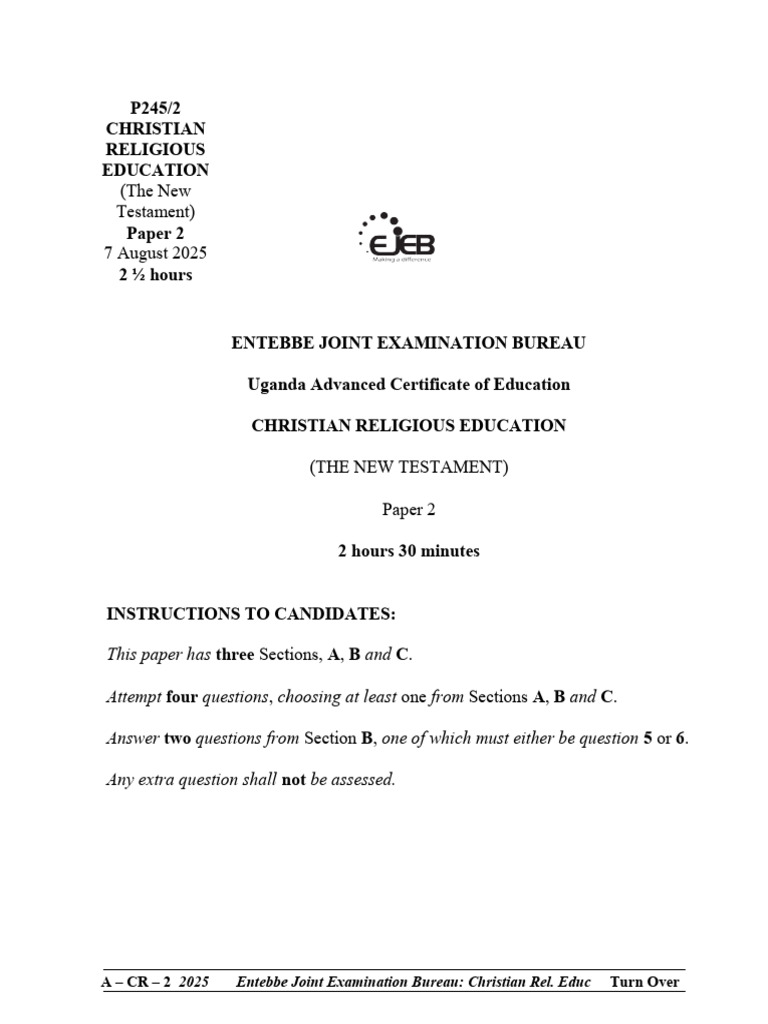 6 CRE 2 | PDF | Gospel Of Mark | Jesus