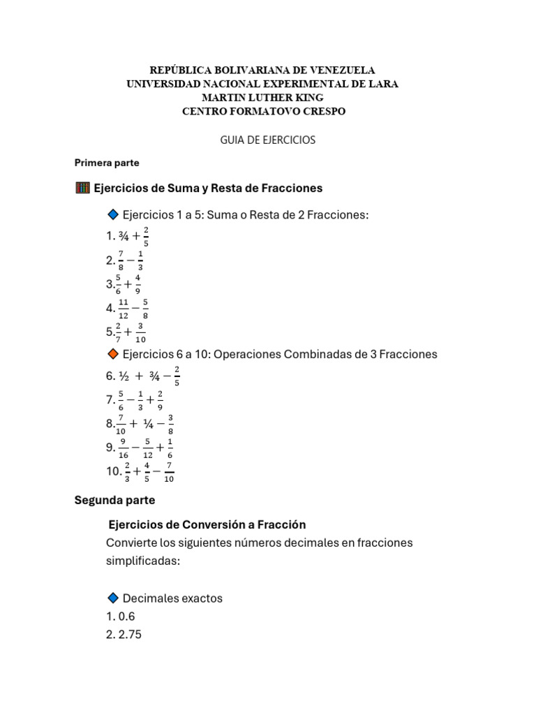 Ejercicios 2 Matematicas Piu | PDF