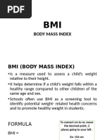 MPS Computation and Formulas Guide | PDF | Body Mass Index | Mass