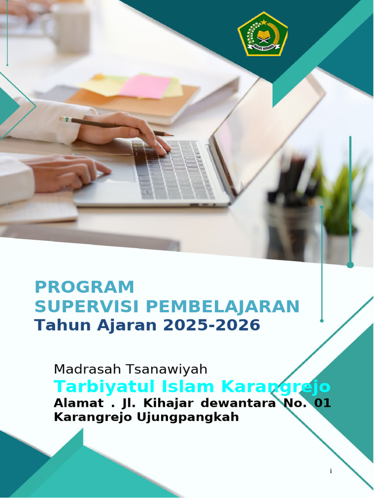 Contoh Templet Program Dan Laporan Supem Idris, M.si. | PDF