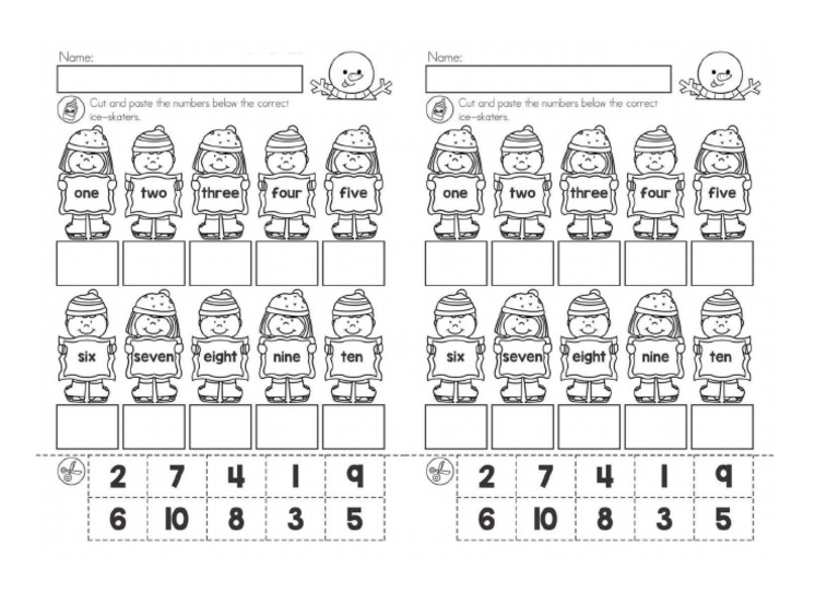 Cardinal Numbers 1-10 | PDF