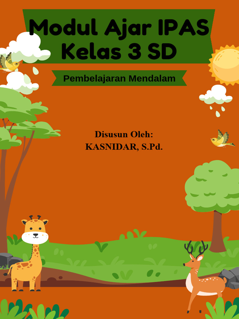 Modul Pembelajaran Mengenal Hewan SD | PDF