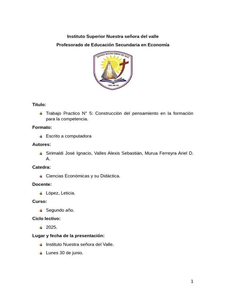Actividad 5 - Didactica Especifica | PDF | Aprendizaje | Método científico