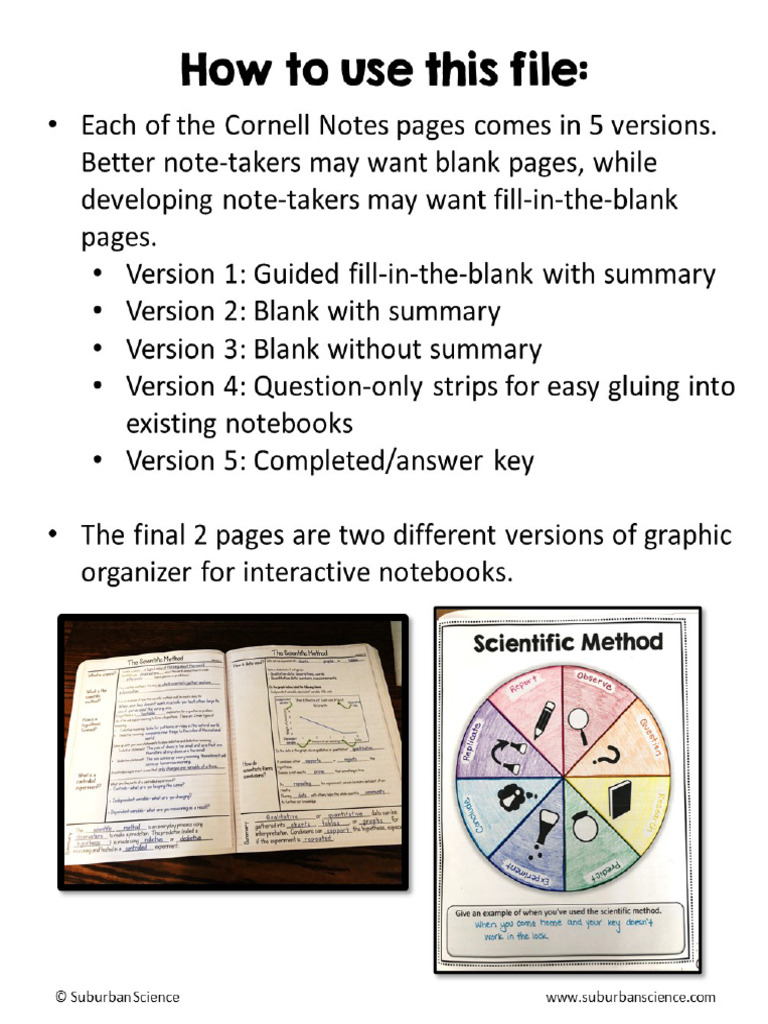 7x9 Notes Pages | PDF