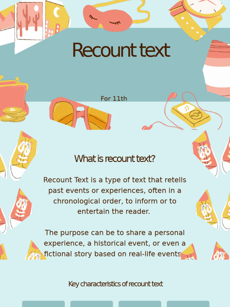 Recount Text.pptx | PDF