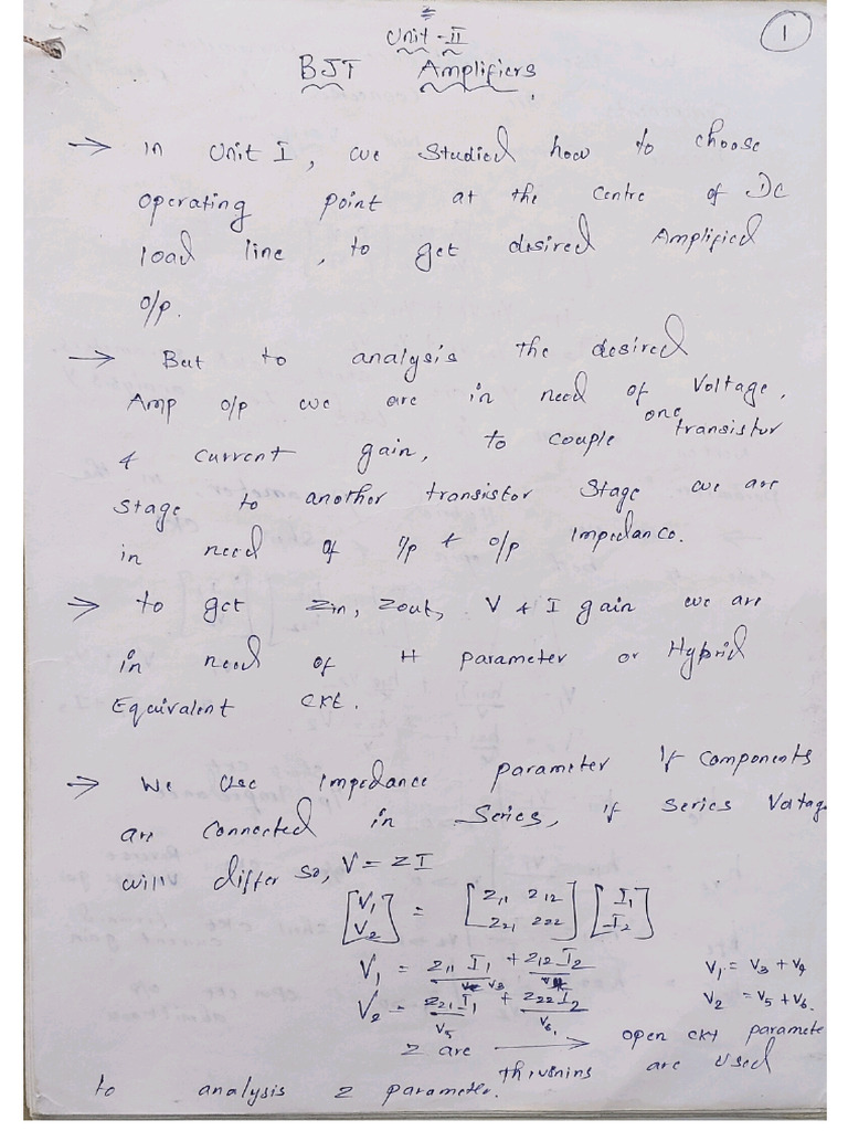 Unit 2and3(EDC) | PDF