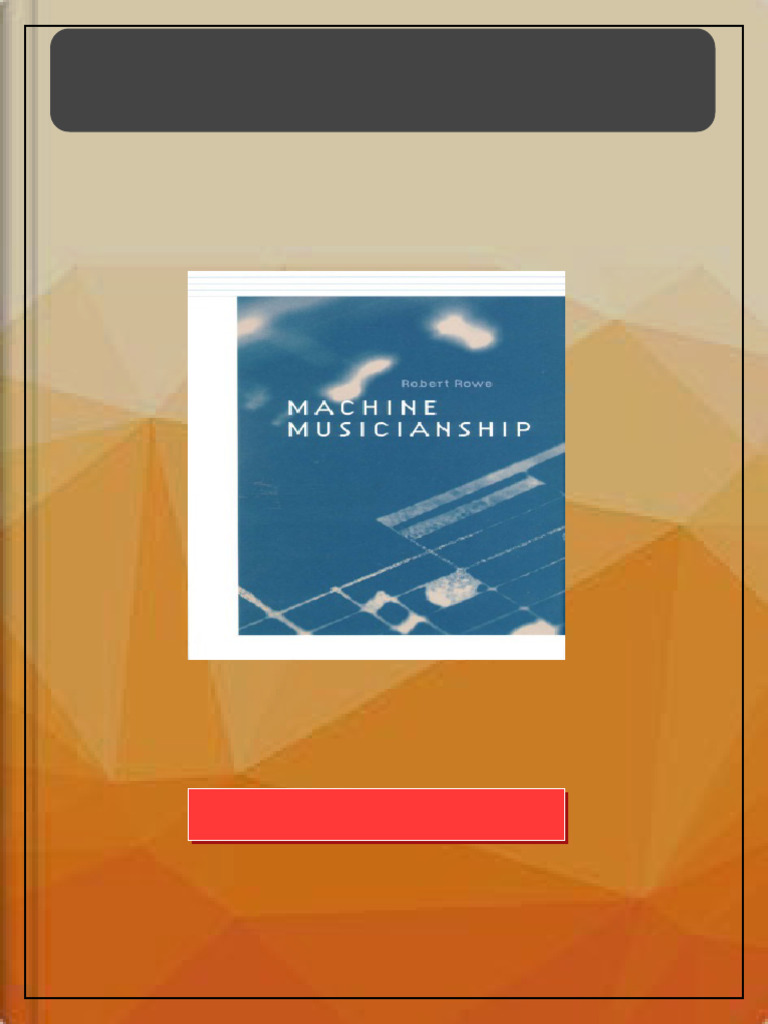 Machine musicianship Robert Rowe available all format | PDF | Zoology