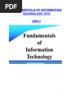Introduction to IT and ITeS Basics | PDF | Computer Hardware | Outsourcing